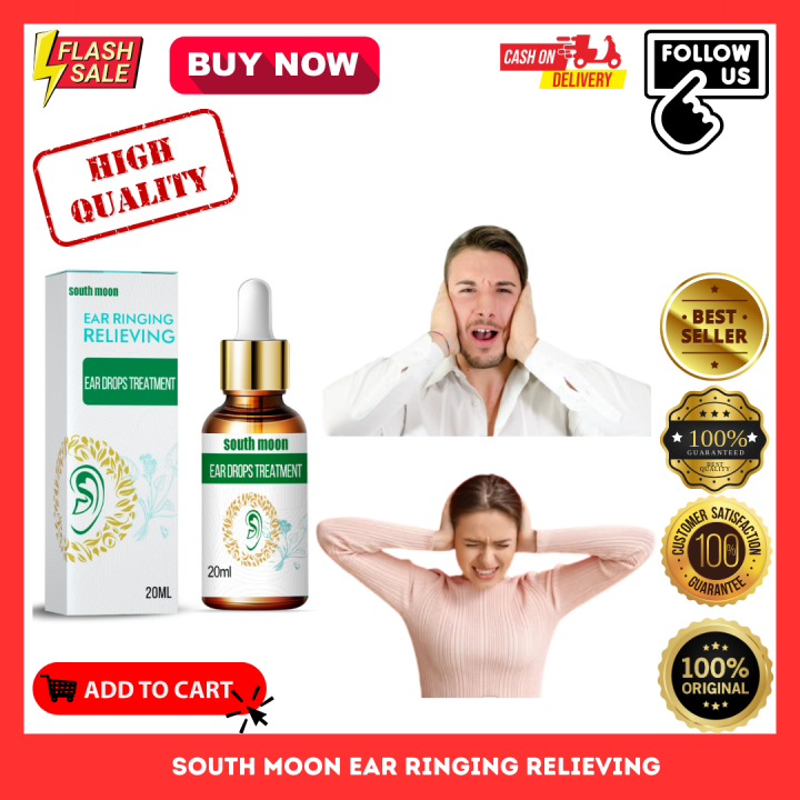 🤞South Moon Ear Ringing Relieving Ear Drops💯Flash Sale Tinnitus ...