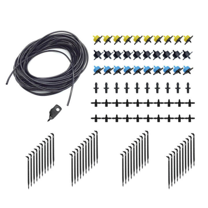 เรือนกระจกหยดระบบชลประทานชุด2L/4L/8L การชดเชยแรงดัน Dripper 2-Way Diversion หัวลูกศรหยด1ชุด ...