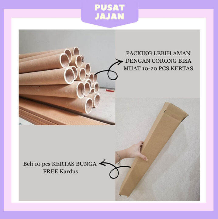 Packing Tabung Slongsong Karton / Paper Tube/kardus tambahan packing ...