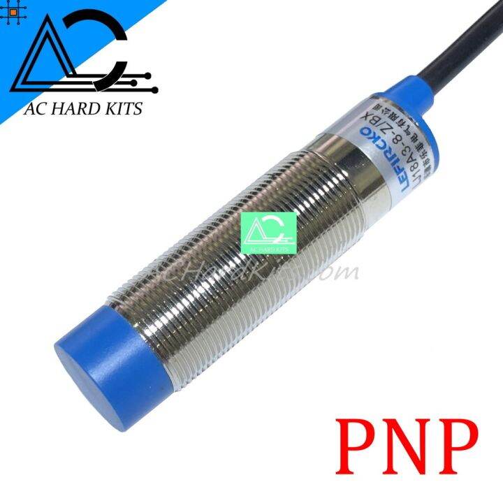 LJ18A3-8-Z/BY Inductive Proximity Sensor PNP DC6-36V เซนเซอร์ตรวจจับ ...