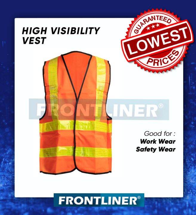 HIIGH VISIBILITY VEST MOORE | Lazada PH