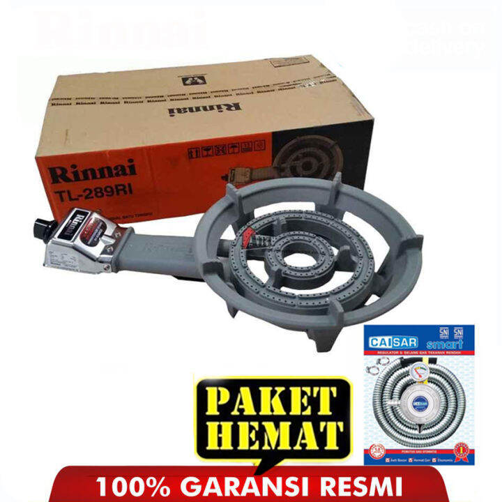 RINNAI TL 289 RI Kompor Gas 1 Tungku Kompor Komersil Low Pressure ...