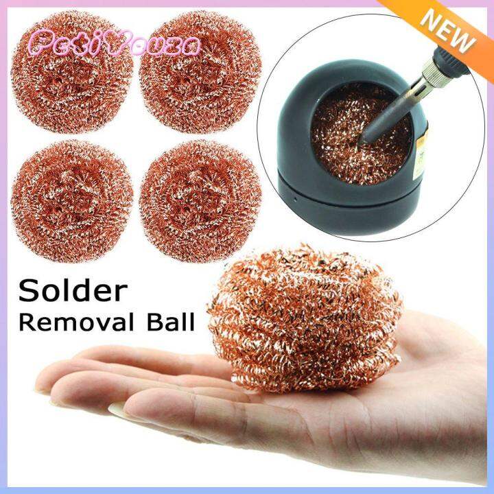 PETIYOUZA Copper Tin Clean with Box Desoldering Solder Removal Ball ...