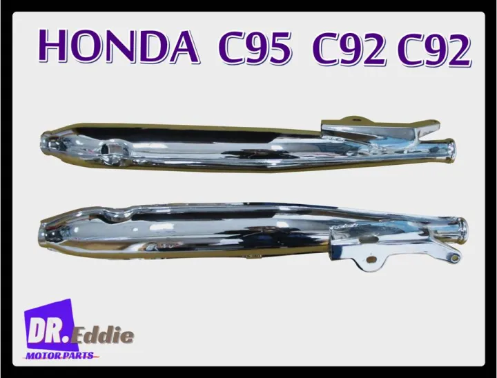 #ท่อไอเสีย C95 // HONDA Benly C92 C95 CA92 CA95 LH&RH EXHAUST SET ...