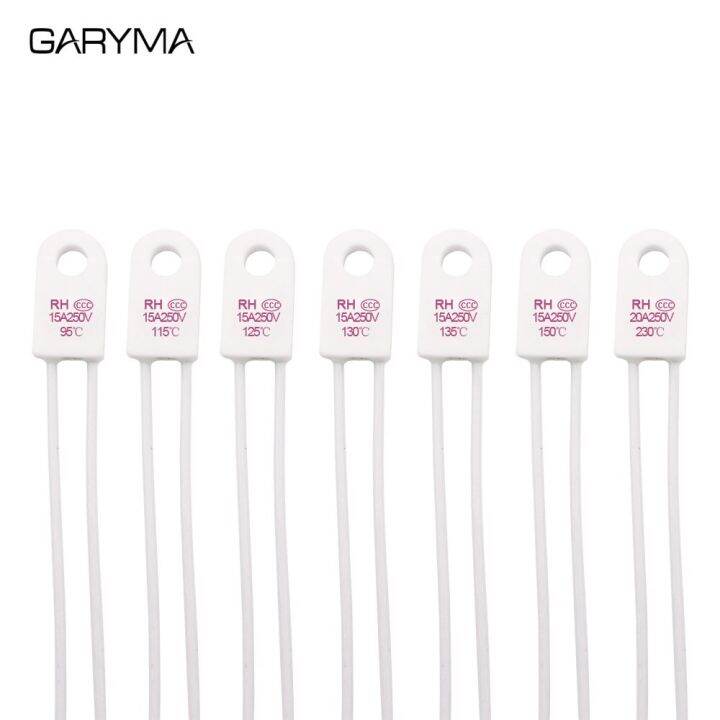 5pcs RH Tf 95 115 125 130 135 150 230 Degree 15A 20A 250V Thermal links ...