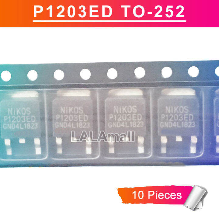 10pcs P1203ED TO-252 P1203EO TO252 SMD P-channel 52A/30V MOSFET new original | Lazada PH