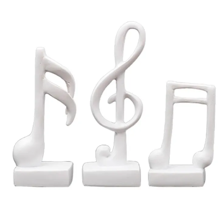 Modern Musical Note Statue Tabletop Musical Sculpture Statues Modern ...