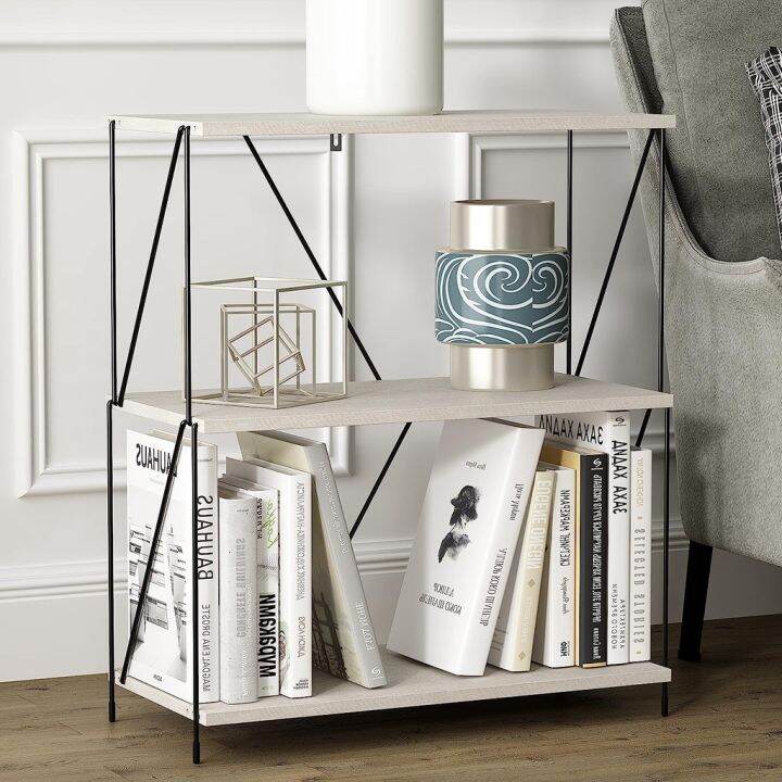 3-Tier Open Ezbo Bookshelf - Bookshelf Organizer - Shelving Unit ...