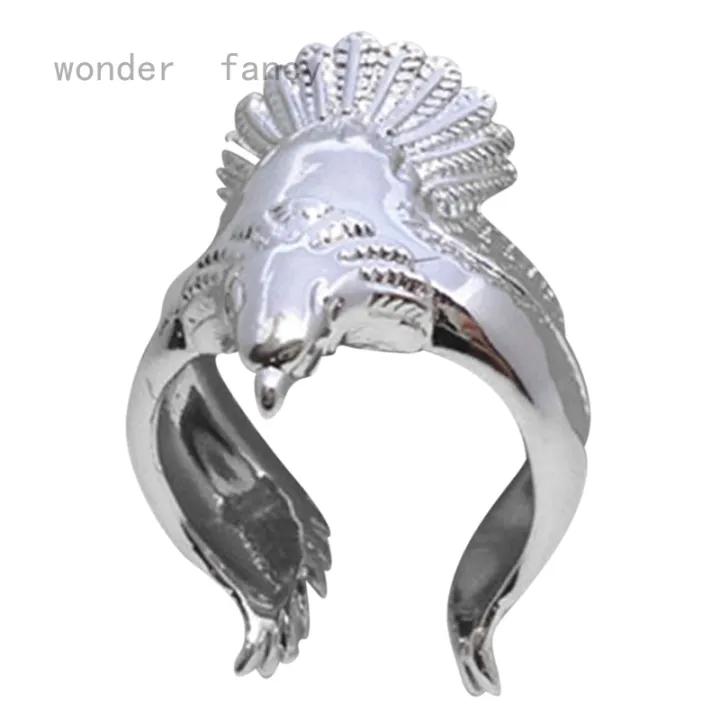 Vintage Eagle Wings Open Eagle Ring Eagle Wings Ring Color Separation ...