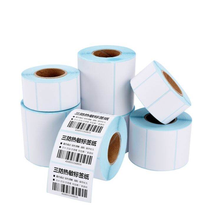 Thermal Label Printer Paper Adhesive Labels Stickers - 700pc Adhesive ...