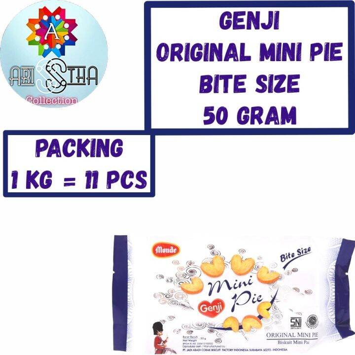 Monde Genji Original Mini Pie 50 Gram Bite Size | Lazada Indonesia
