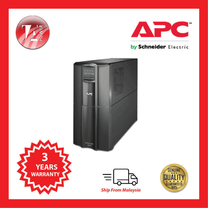 [NEW] APC Smart-UPS, Line Interactive, 3kVA, Tower, 230V, 8x IEC C13+2x ...