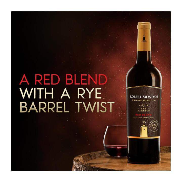 Robert Mondavi Private Selection Rye Barrel-Aged Red Blend | Lazada ...