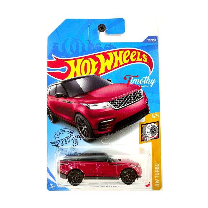 Hot Wheels Range Rover Velar Merah Diecast Mobil Hobi HWRNR02 | Lazada ...