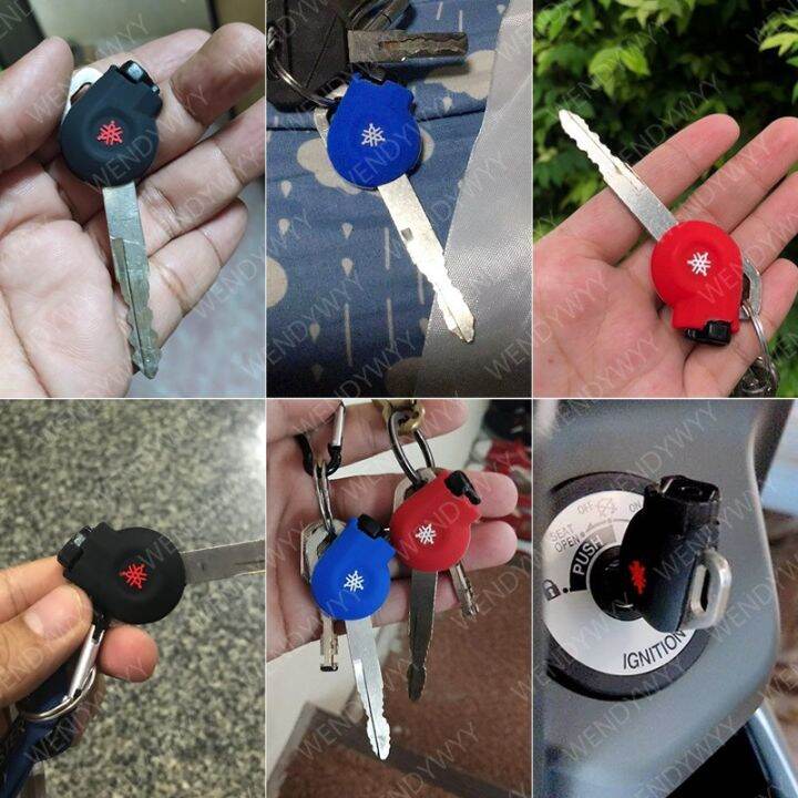 FACAI134Rubber Key Cover Silicone Key Case For Yamaha Mio Fazzio Mio ...