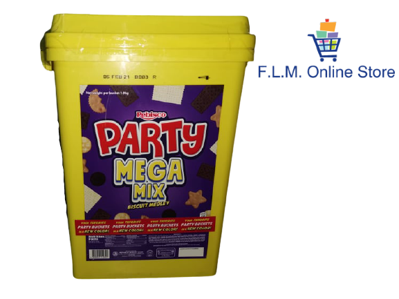Rebisco Party Mega Mix (Biscuit Medley 1.9 kg) | Lazada PH
