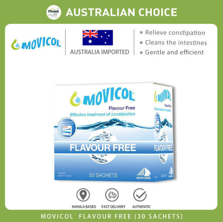 Movicol Powder Sachets 13g Flavour Free 30. Australia Imported | Lazada PH
