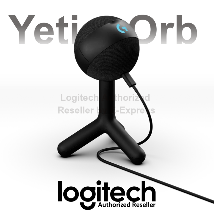 Logitech Yeti Orb RGB Gaming Mic With LIGHTSYNC (Black) ไมโครโฟน สีดำ ...