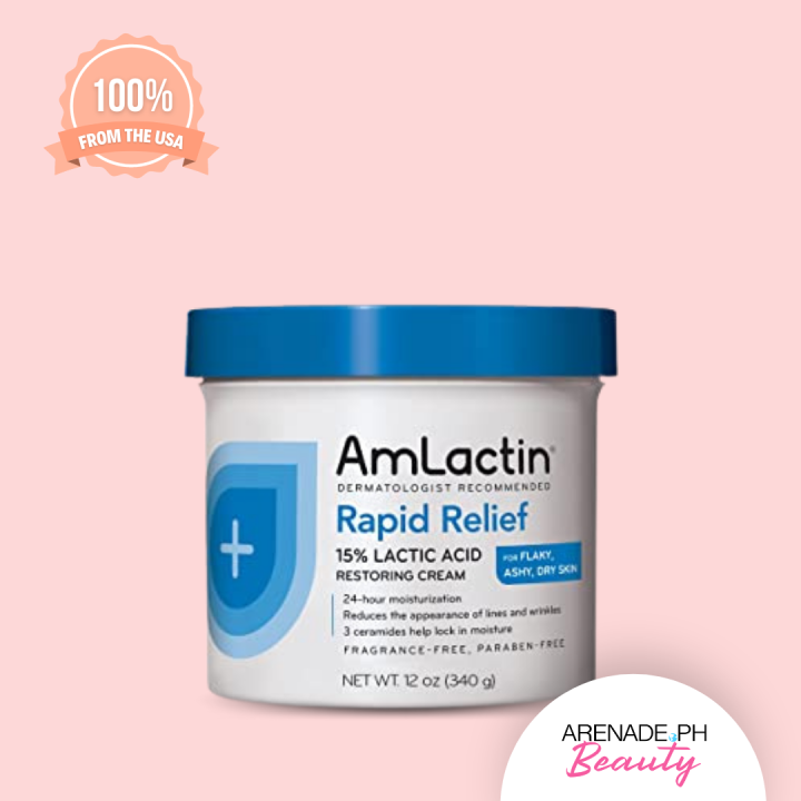 AmLactin Dermatologist Recommended Rapid Relief 15% Lactic Acid ...