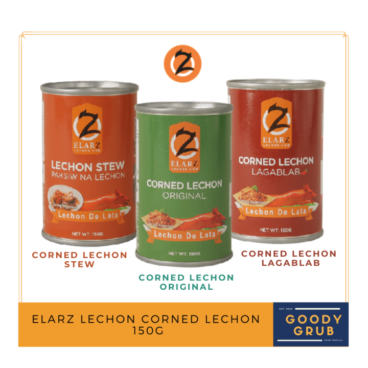 Elarz Lechon Corned Lechon 150G | Lechon Original | Lechon Lagablab ...