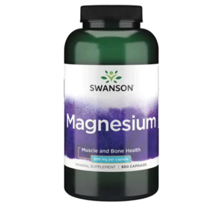 Swanson Magnesium Oxide 200mg 500caps | Lazada PH