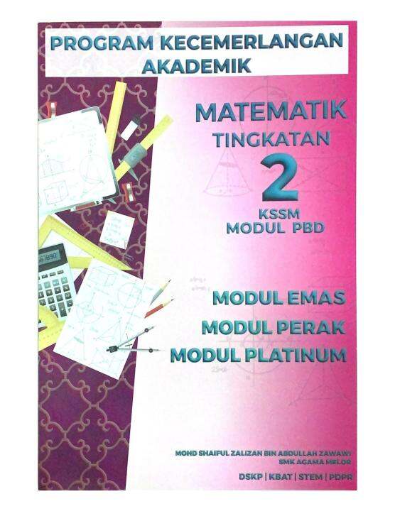 Modul Aktiviti Matematik Tingkatan 2 | Lazada
