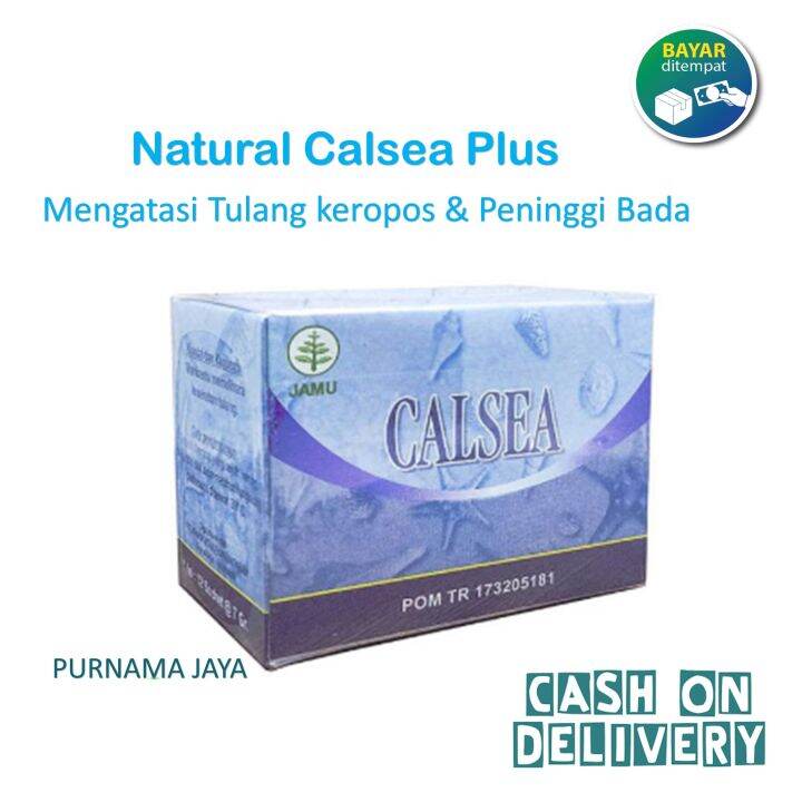 NATURA CALSEA PLUS NASA - CALSEA PLUS - KALSIUM -MEMPERBAIKI TULANG ...