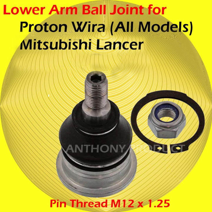 Proton Saga Wira Lower Arm Suspension Control Arms Ball Joint MB241883 ...