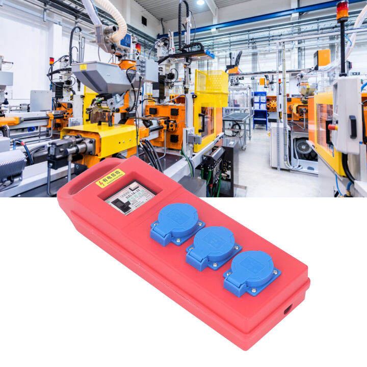 Portable Power Distribution Box Industrial Socket Box 3 Hole Outlet 200 ...