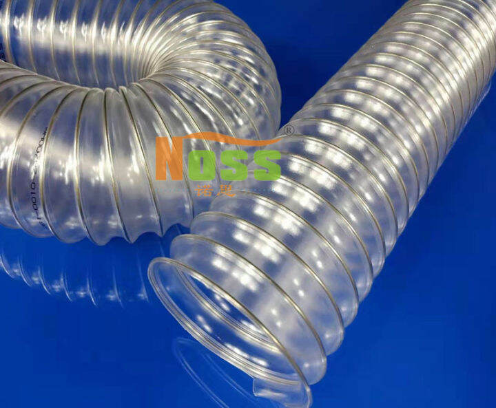 Food grade stainless steel wire hose, telescopic air duct, wear ...