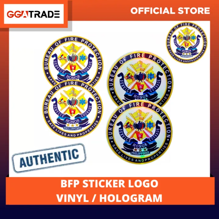BFP HOLOGRAPHIC AND VINYL, WATER PROOF, HIGH-QUALITY STICKERS by GGA TRADE | Lazada PH