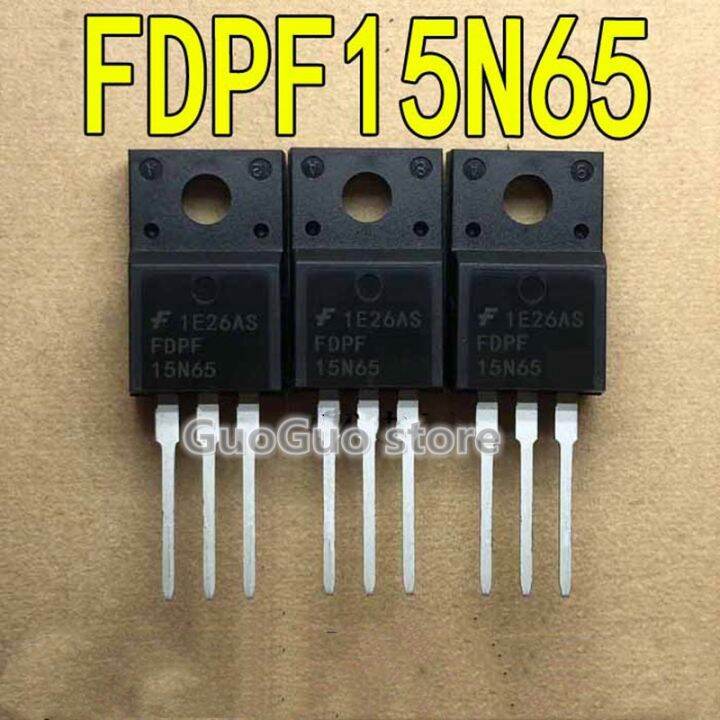 5pcs Original FDPF15N65 TO-220F 15N65 TO220 15A 650V N-channel MOSFET transistor | Lazada PH