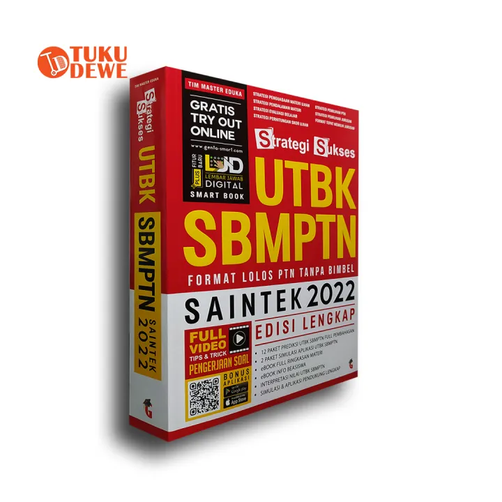 Buku Utbk Sbmptn Saintek 2022 EDISI LENGKAP - Strategi Sukses Utbk ...