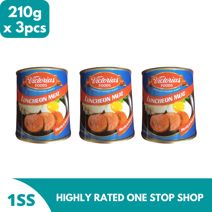 Victorias Luncheon Meat 210g x 3pcs | Lazada PH