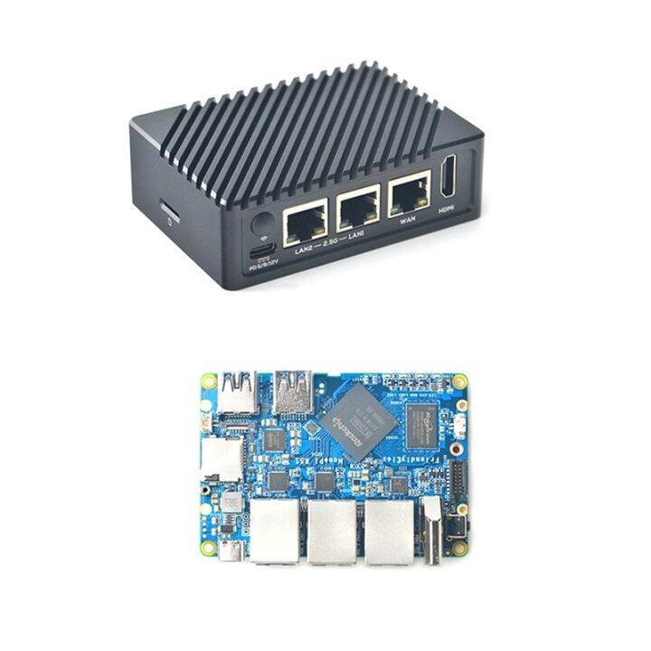 For NanoPi R5S RK3568 Development Board EMMC Dual 2.5G Gigabit Ethernet ... For NanoPi R5S RK3568 Development Board EMMC Dual 2.5G Gigabit Ethernet ...