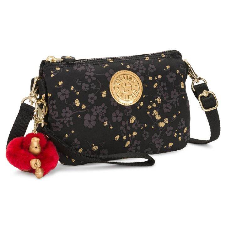 Kipling CREATIVITY XL X Grey Gold Fl (Belgium) | Lazada.co.th