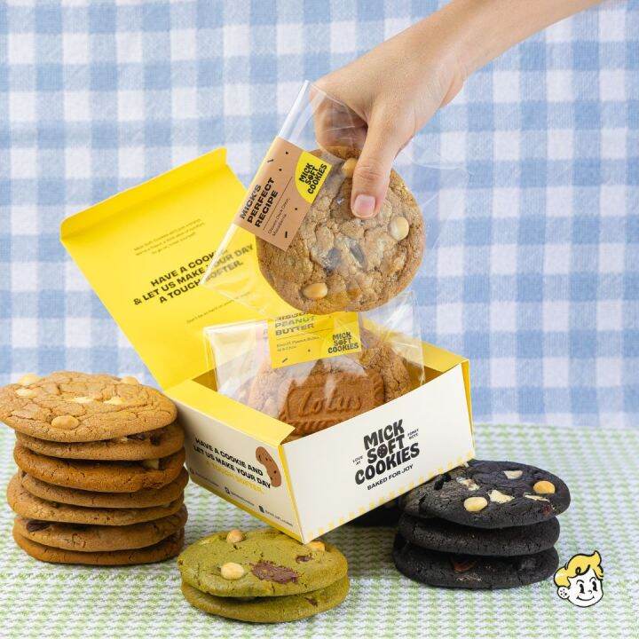 Mick Soft Cookies - คุกกี้นิ่ม ซอฟคุกกี้ ชอคโกแลต แมคคาเดเมีย โฮมเมด ...