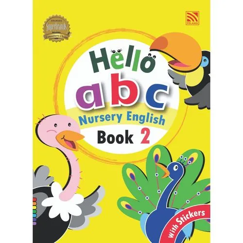 Kid Plus หนังสือเรียนระดับอนุบาล Hello abc Nursery English Book 2 | Lazada.co.th