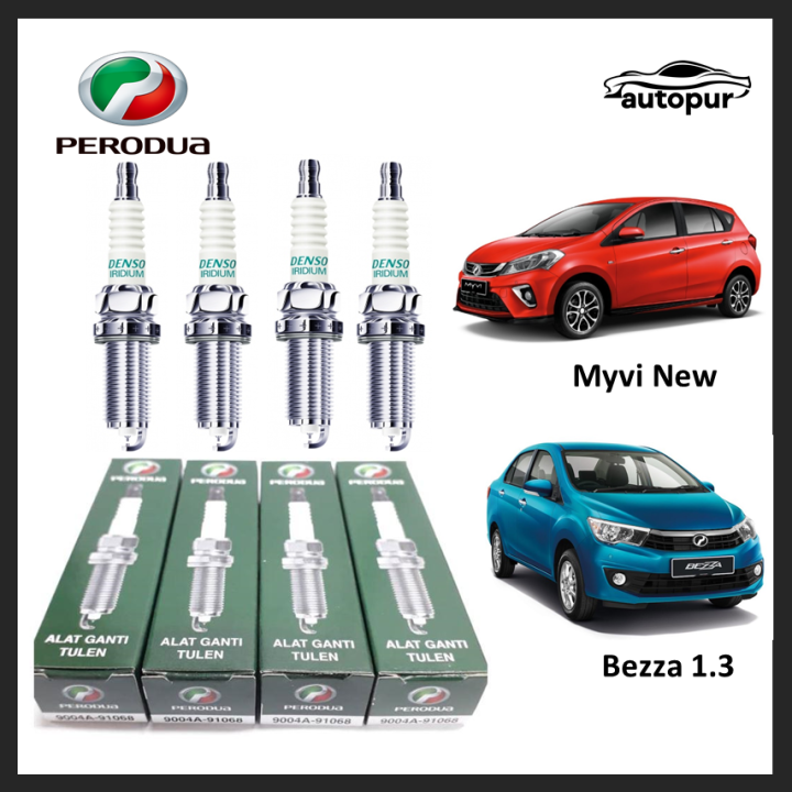 PERODUA Iridium Spark Plug - Bezza 1.3 / Myvi 1.5 2018 [9004A-91068 ...