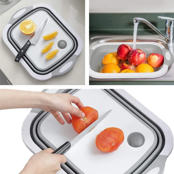 Dragon1869 4-in-1 Multifunction Cutting Board, Chopping Boards, Food ...