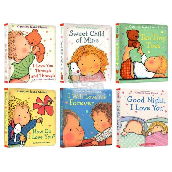 Caroline Jayne Church Board Books for Baby Good Night I Love You etc ...