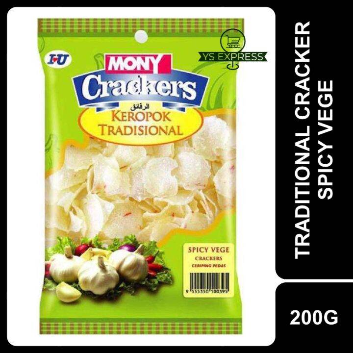 MONY Traditional Spicy Vege Crackers 200G - Keropok Tradisional Sayur ...