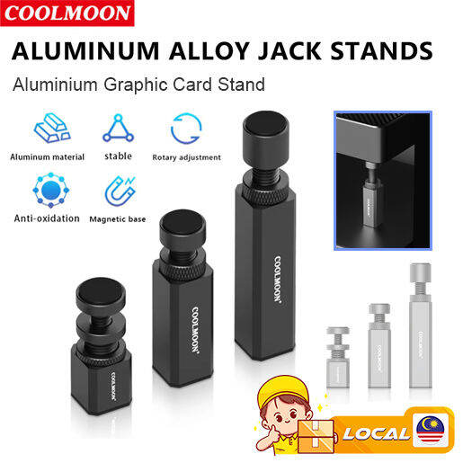 CoolMoon Graphic Card Stand Holder Aluminium Adjustable Vertical ...