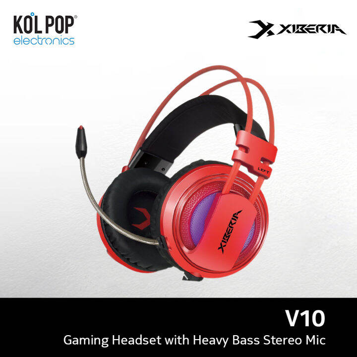 Xiberia V10 PC Gaming Headphone Heavy Bass Stereo Mic | Lazada Indonesia