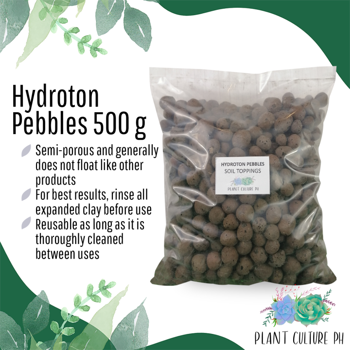 Hydroton Pebbles Light Expanded Clay Aggregate LECA Premium Soil ...