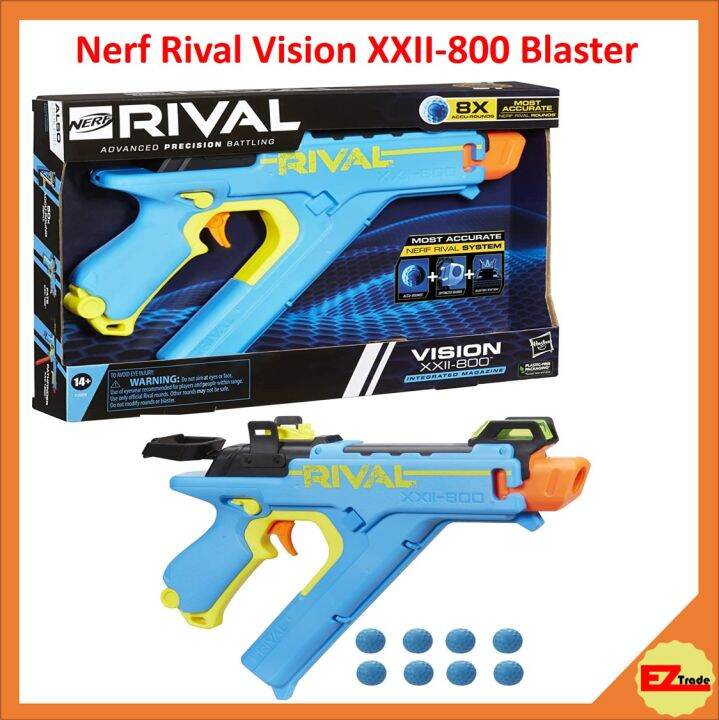Hasbro Nerf Rival Vision XXII-800 Blaster, Most Accurate Rival System ...