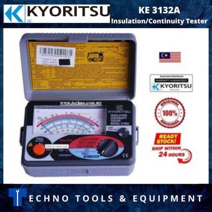 Kyoritsu 3132A Insulation/Continuity Tester | Lazada