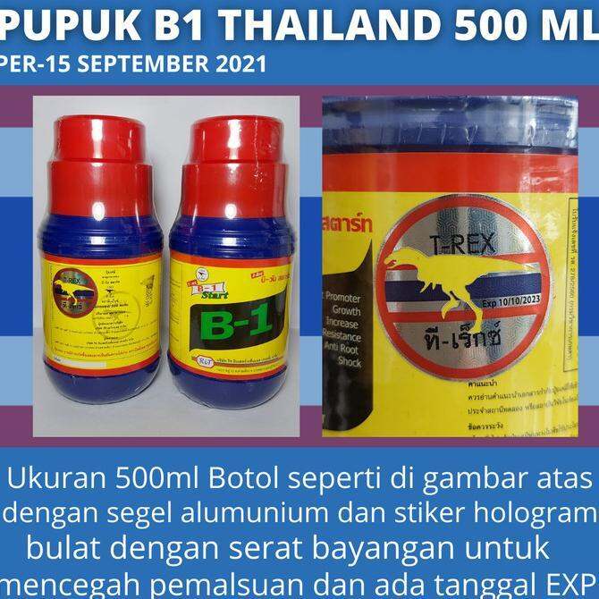 BISA COD Vitamin anti stres&pupuk cair B1 Start ori Thailand 500ml /PUPUK CAIR/PUPUK UREA/PUPUK ...