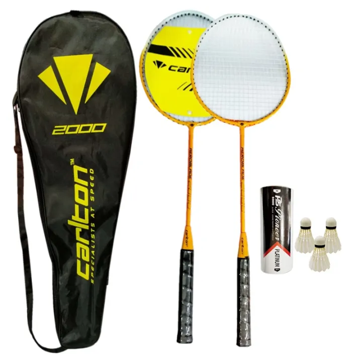 Carlton Aeroblade 2000 Badminton Sets and Full Cover Bag with Free ...