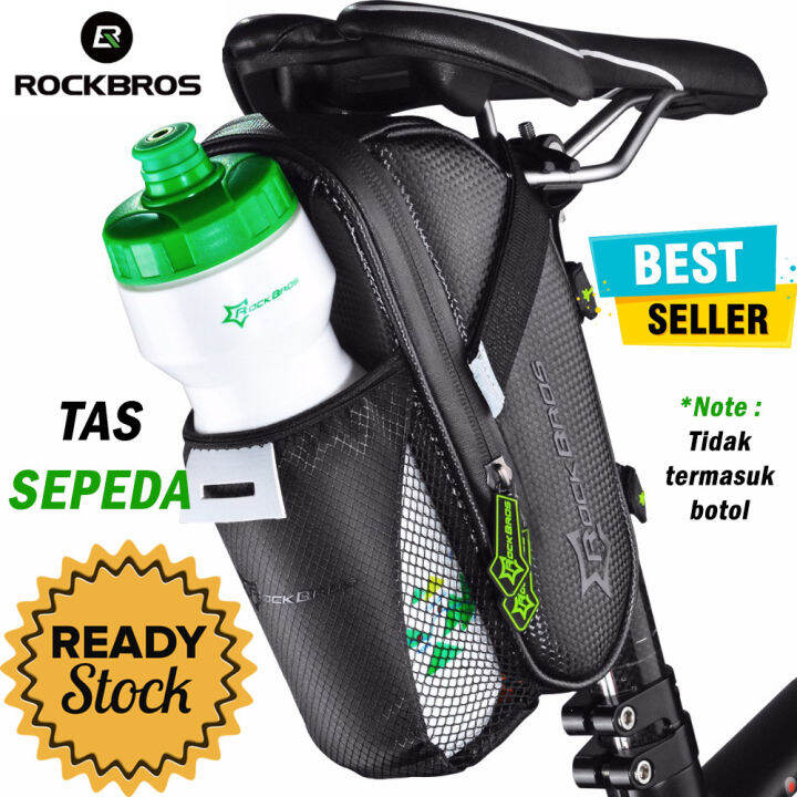 Tas Sepeda Sadel Lipat Gunung MTB Waterproof Bike Bicycle Saddle Pouch ...